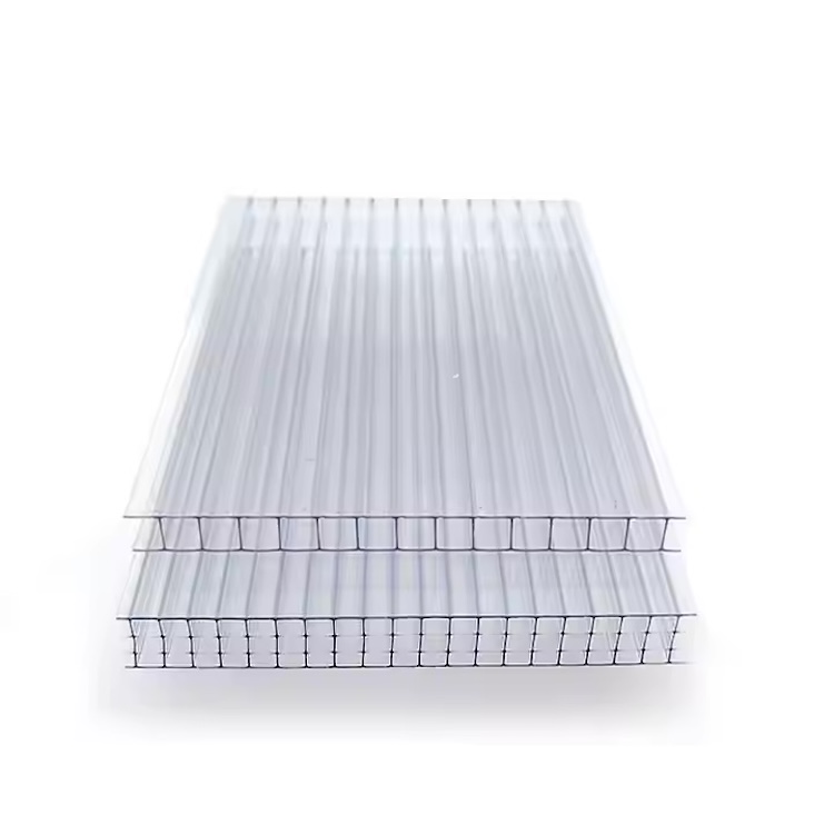 0.39“ (10mm) Multi Wall PC Sheet Polycarbonate Sheets UV Protection ...